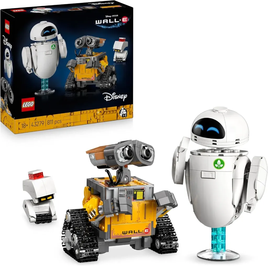 LEGO | Disney et Pixar Wall-E et Eve - Set de Construction pour Adulte ...